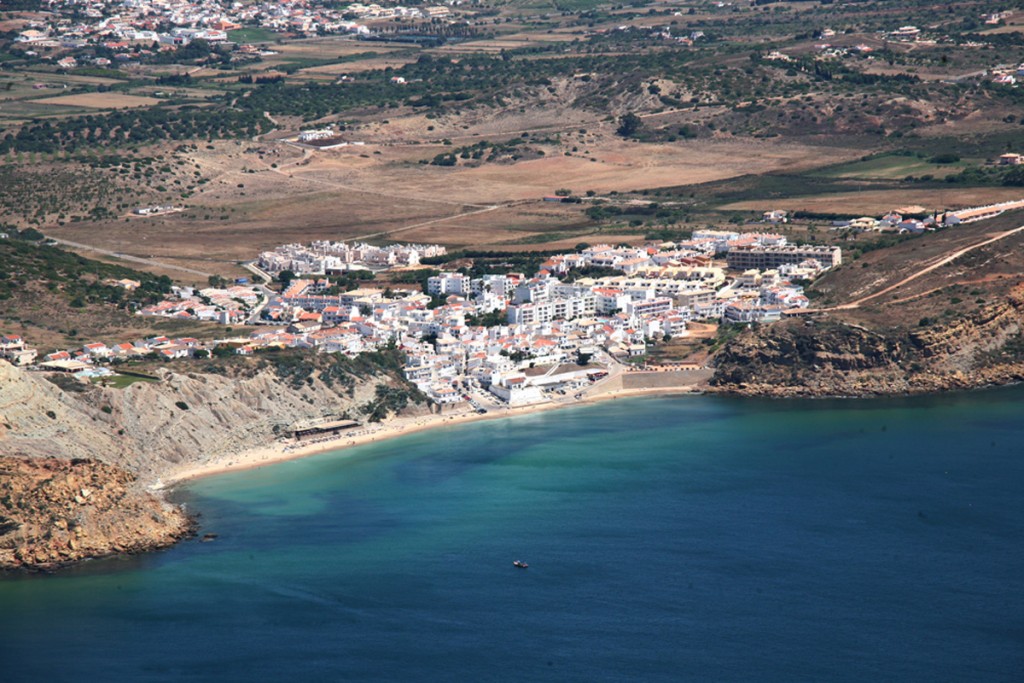 Arial view of Burgau - Tempomar Holiday Apartments - Burgau Algarve ...